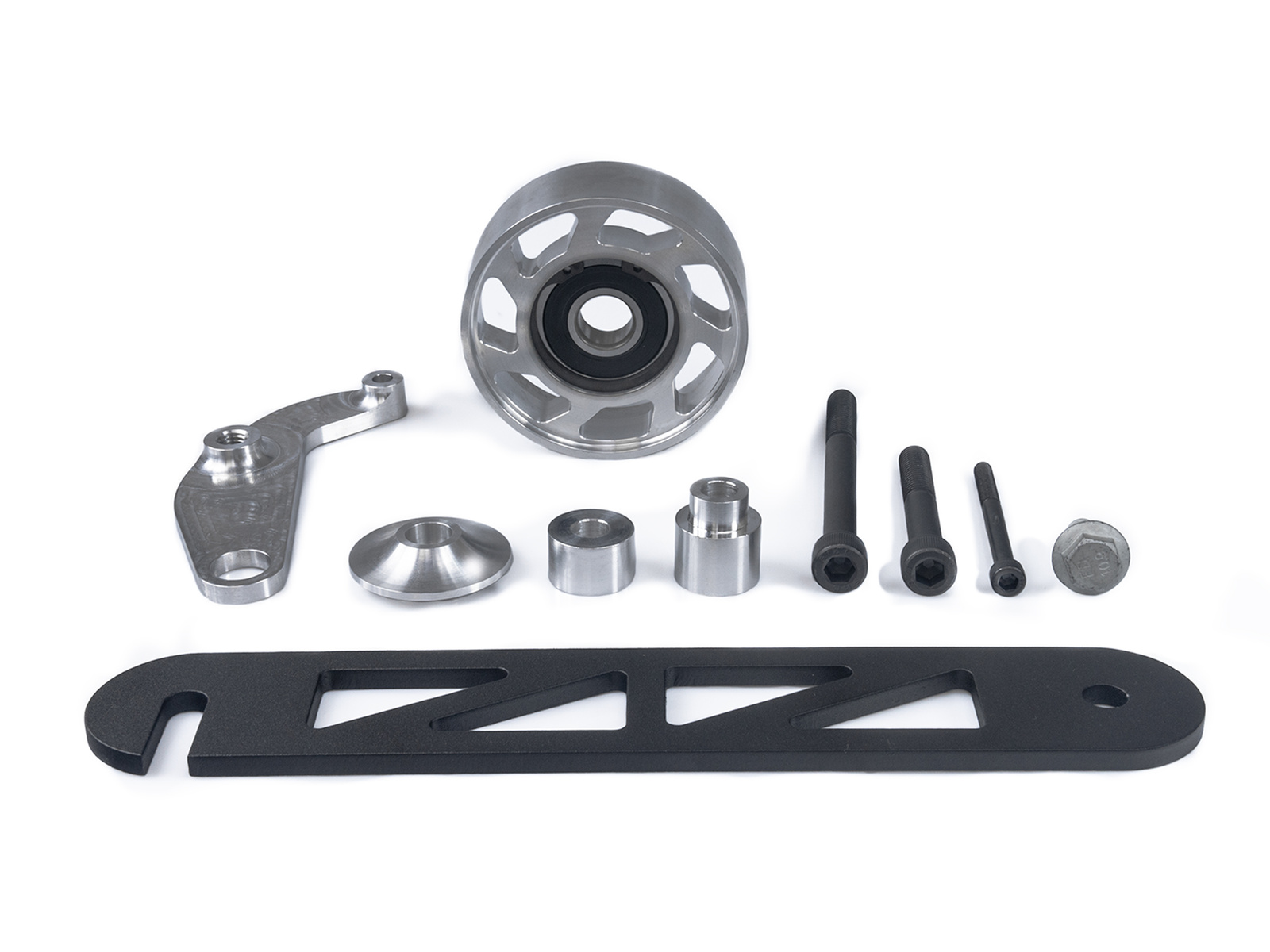 Dodatkowy napinacz paska kompresora - BWK Mercedes M113k | Silnik ...